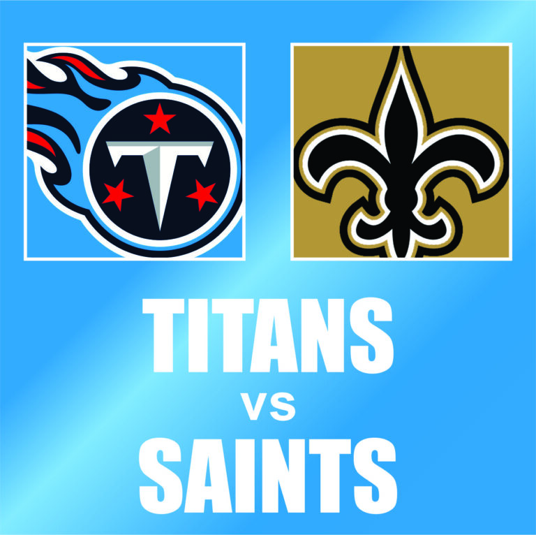 Tennessee Titans vs New Orleans Saints Game Day Parking Pass December ...